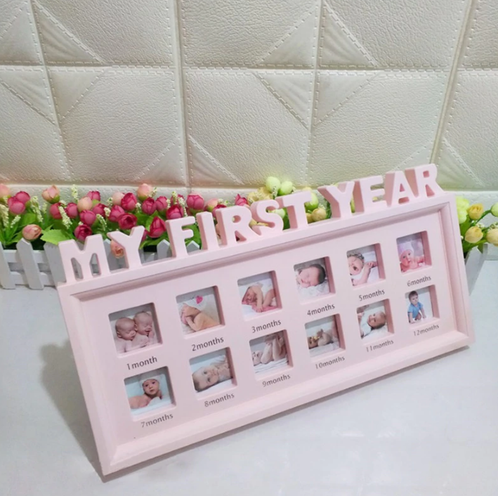 My First Year Picture Frame for Babies – Bitsy Bug Boutique