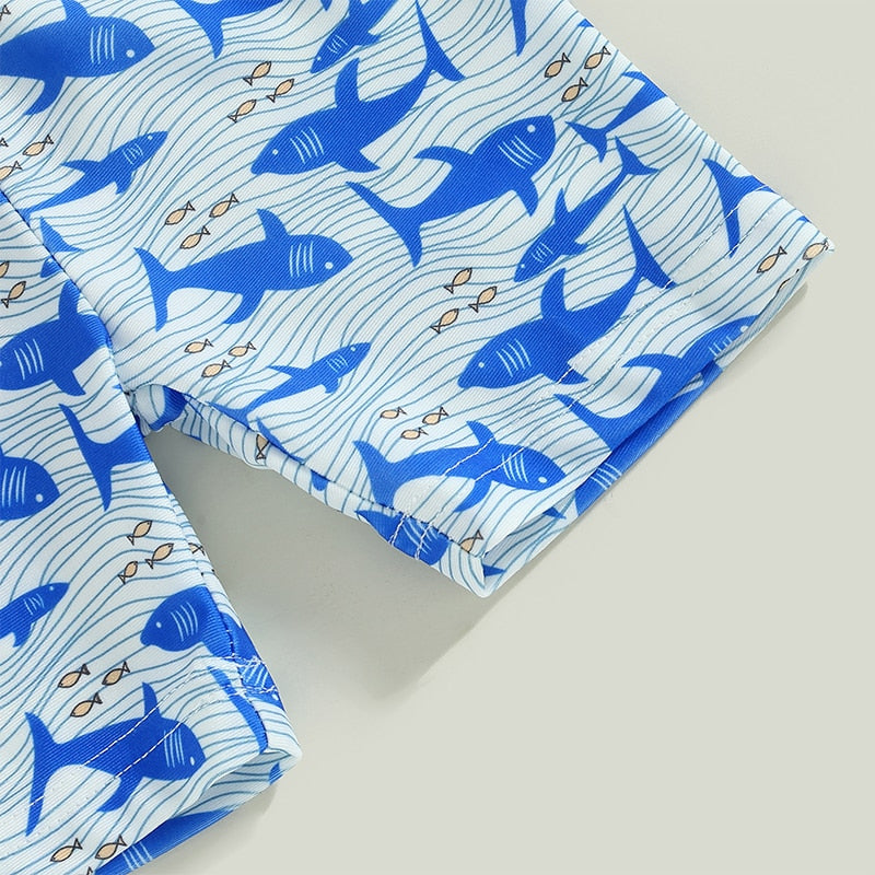 Chomp Shark Swim Set for Baby & Toddler Boys – Bitsy Bug Boutique