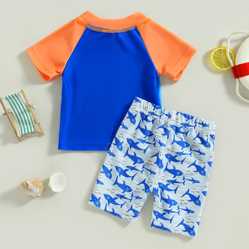 Chomp Shark Swim Set for Baby & Toddler Boys – Bitsy Bug Boutique