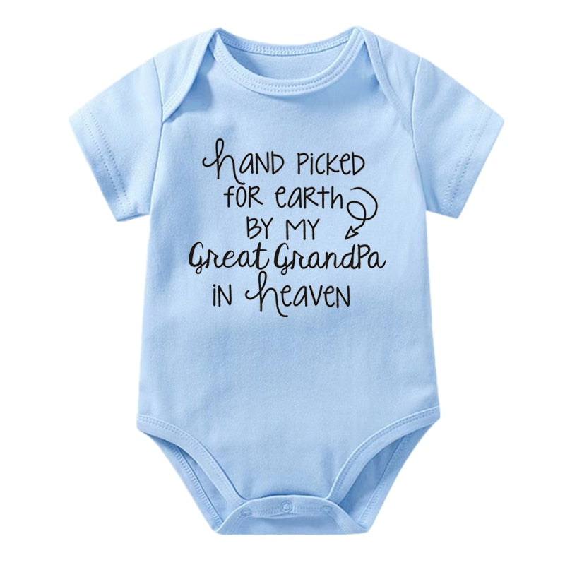 Hand Picked By My Great Grandpa Onesie (Multiple Colors) for Babies ...