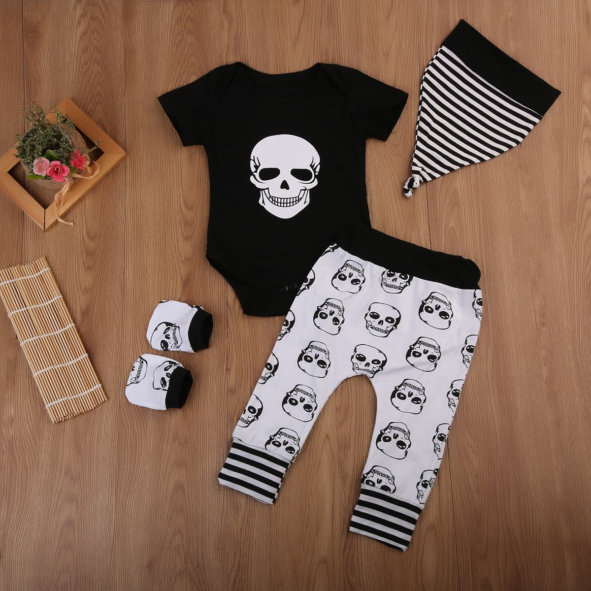 Skull Outfit for Baby & Toddler Boys – Bitsy Bug Boutique