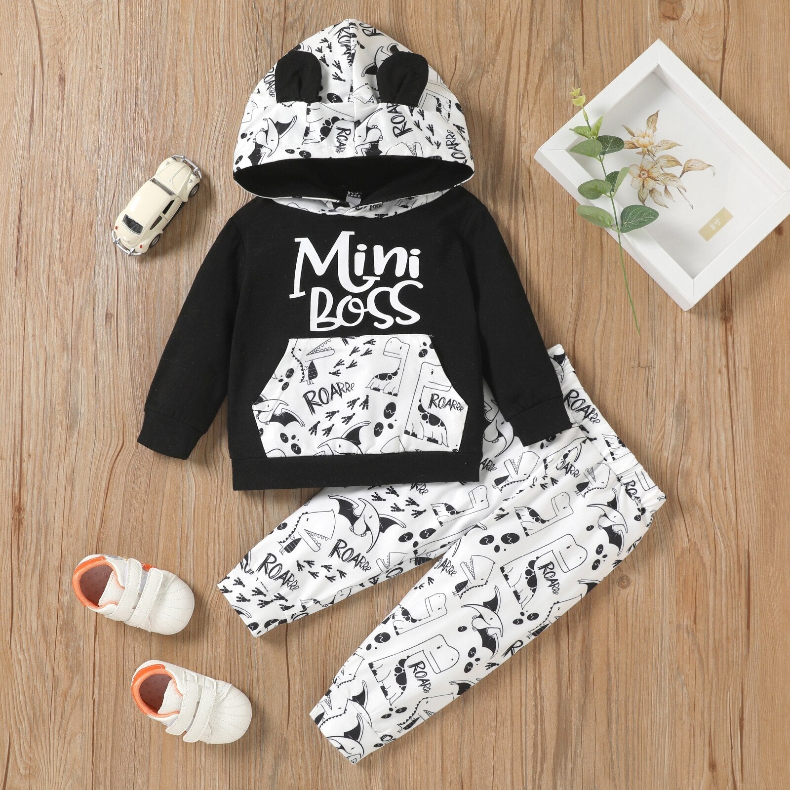 Mini Boss Dinosaur Outfit for Baby Toddler Boys & Girls – Bitsy Bug ...
